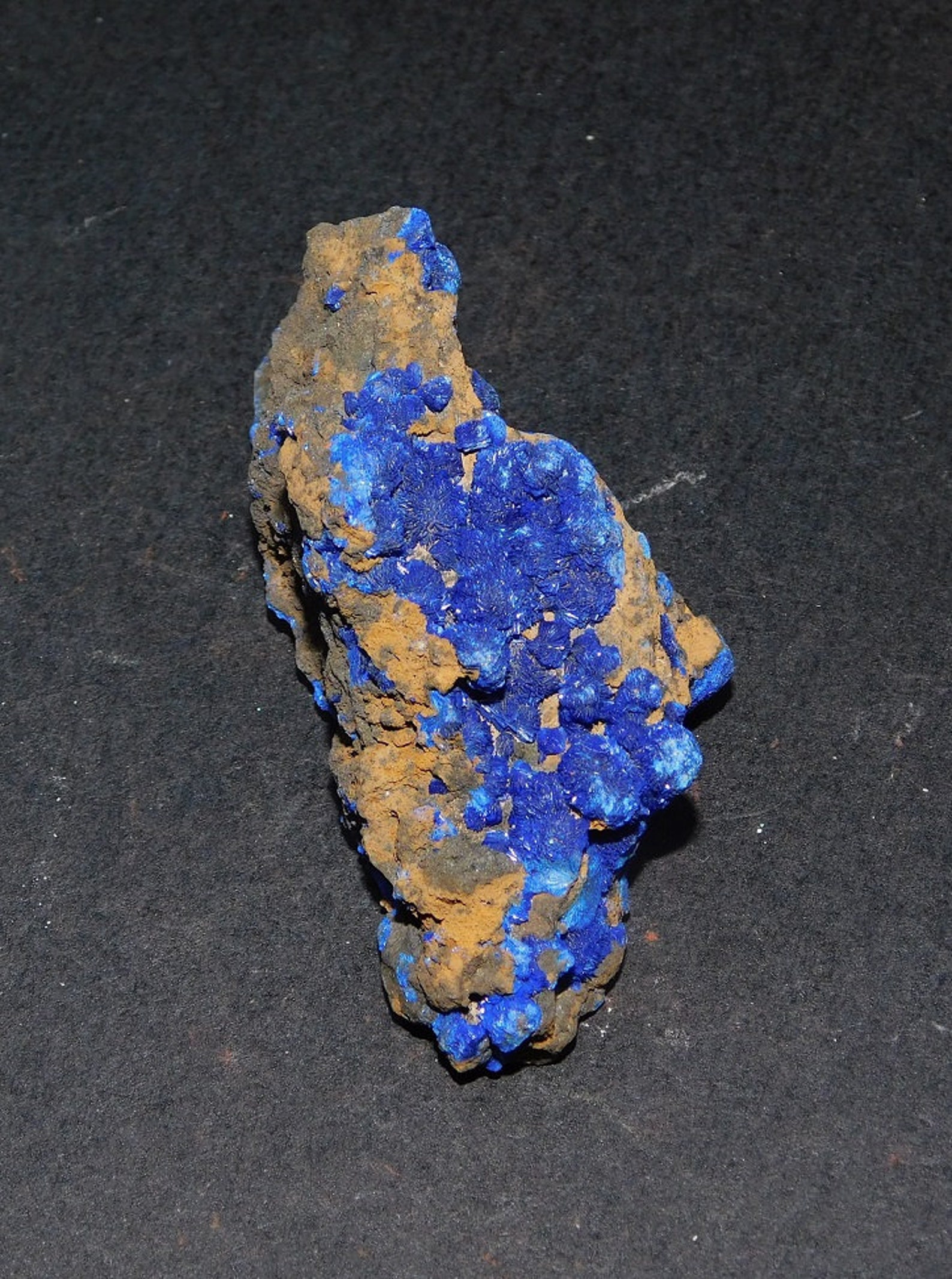 Crystallized Azurite on Matrix Mineral Specimen - Etsy