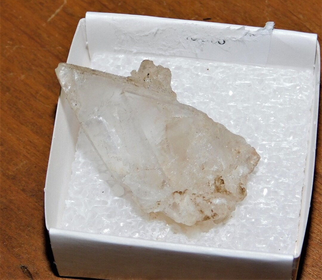 Calcite Crystal Thumbnail Mineral Specimen - Etsy