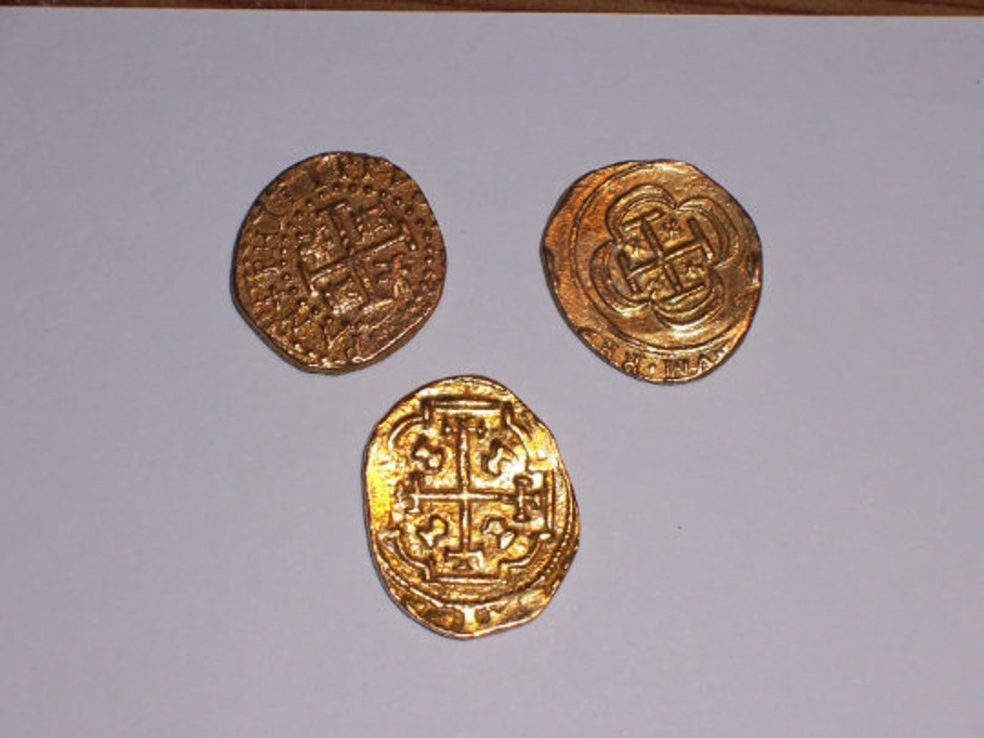 Gold Doubloon Replica Coins - Etsy