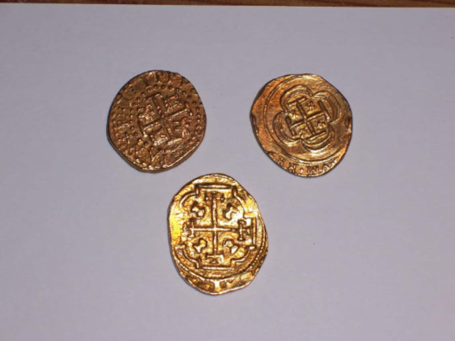 Gold Doubloon Replica Coins - Etsy