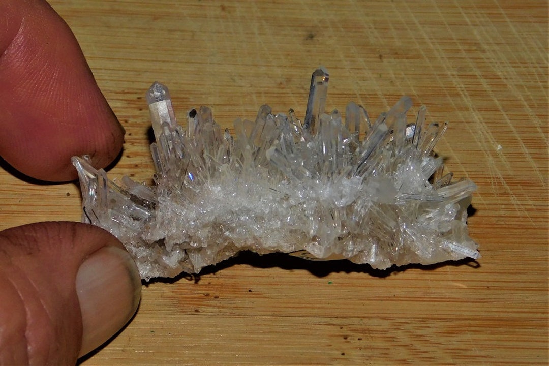 Lithium Quartz Crystals Mineral Specimen - Etsy