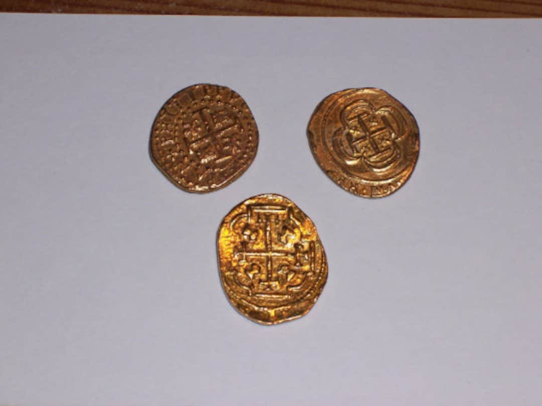 Gold Doubloon Replica Coins - Etsy