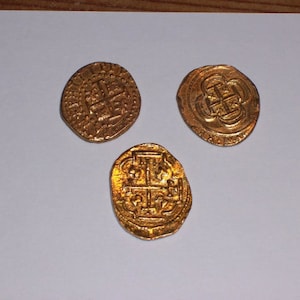 Gold Doubloon Replica Coins - Etsy