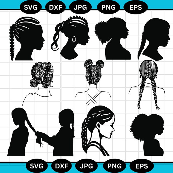 Long Braids - Etsy