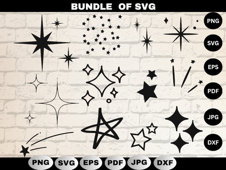 Shooting Star, Falling Stars, Clip Art, Clipart, Design, Svg Files ...