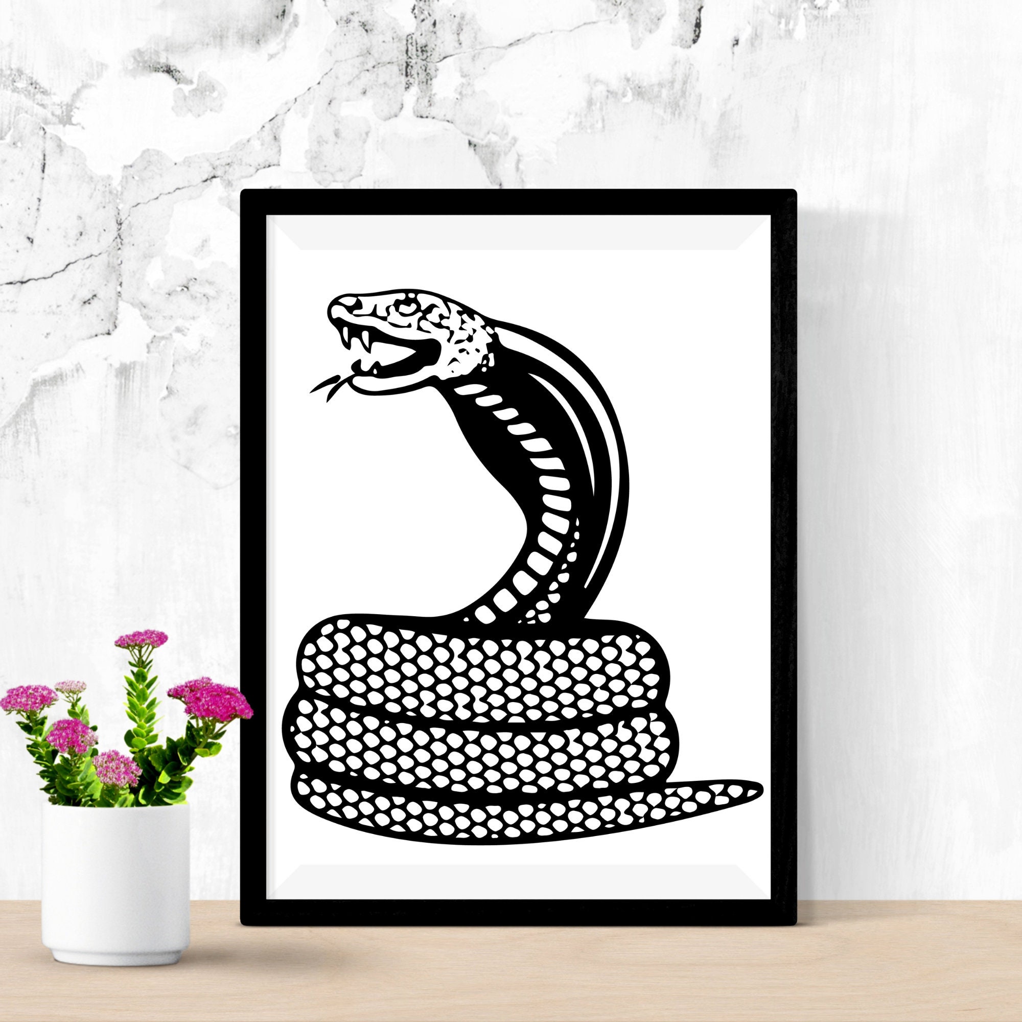 Snake Svg , Snake SVG Bundle Floral Snake SVG Celestial Snake SVG ...