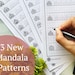 Step by Step Mandala Pattern Sheets Detailed Designs Beginners ...