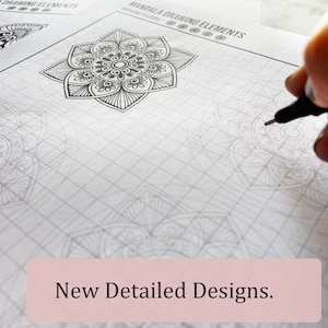 Mandala Practice Sheets SET OF 3, Mandala Templates , Digital Downloads ...