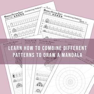 Buy Mandala Drawing Guide - Beginners & Artists, Mandala Practice ...
