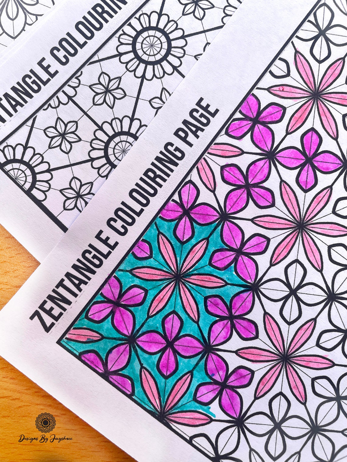 Mandala Tracing & Colouring Pages 50 Mandala Pattern Sheet, Digital ...