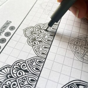 Detailed Mandala Pattern Sheets, 20 Designs , Mandala Practice Sheets ...