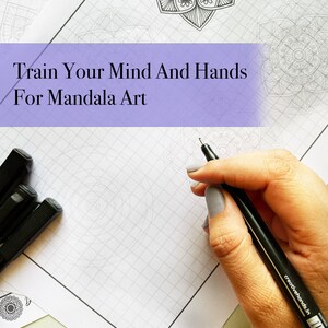 Mandala Practice Sheets SET OF 3, Mandala Templates , Digital Downloads ...