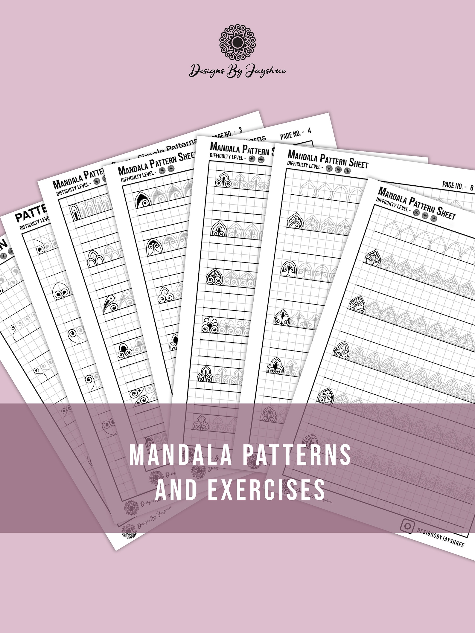 Buy Mandala Drawing Guide - Beginners & Artists, Mandala Practice ...