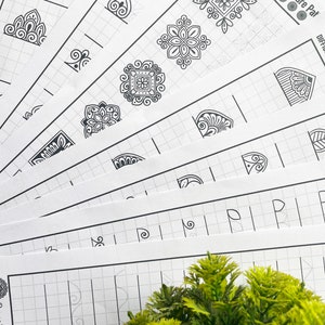 Mandala Practice Bundle - Beginner, Mandala Practice Sheets,mandala ...