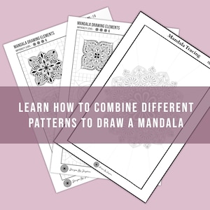 Buy Mandala Drawing Guide - Beginners & Artists, Mandala Practice ...