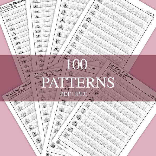Mandala Pattern - Etsy