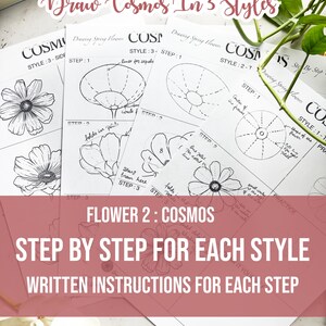 Summer Flowers Step by Step Full Guide - Beginners , Drawing Practice ...