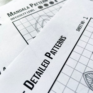 Mandala Pattern Sheets - 10 -BASIC+INTRICATE, Mandala Practice Sheets ...