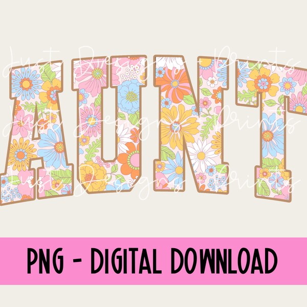 Aunt Retro Png - Etsy