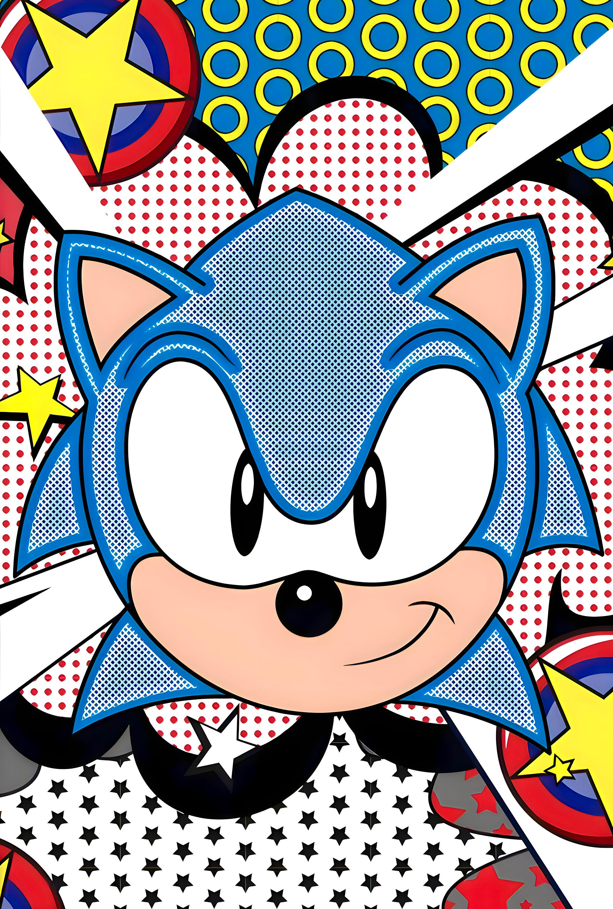 Sonic The Hedgehog Poster For Bedroom Decor, Party Decor, Game Room Decor