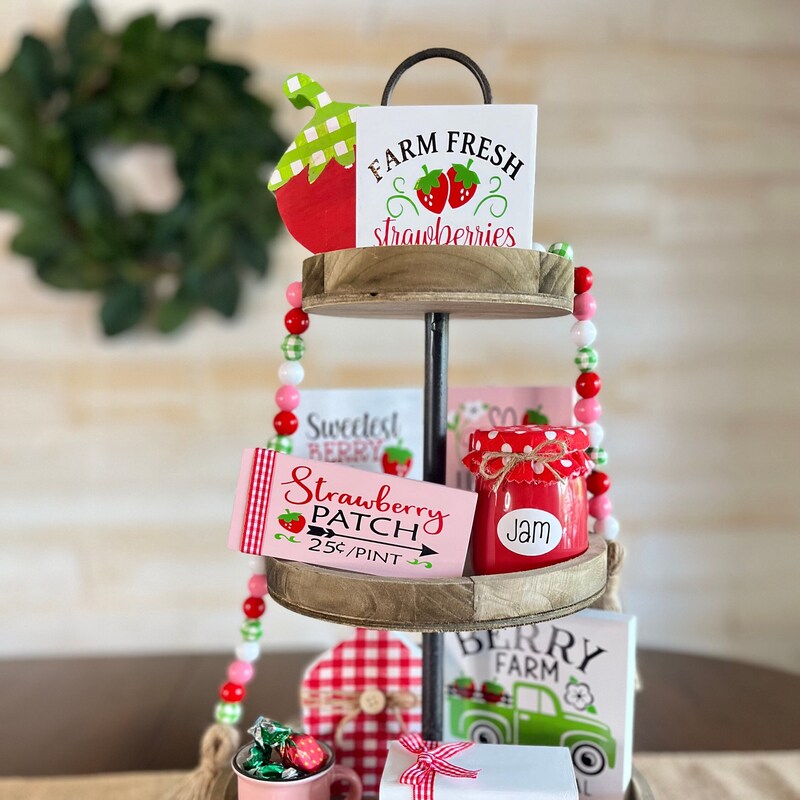 Strawberry Decor - Etsy
