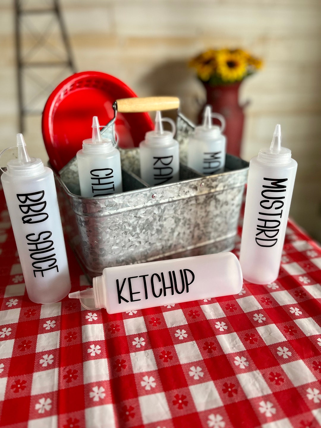 Condiment Squeeze Bottle | Summer Cookout | Grilling Accessories | Ice ...