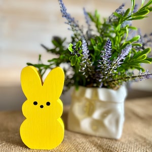 Easter Peeps Decor | Personalized Peep | Wood Peeps | Easter Tiered ...