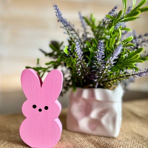 Easter Peeps Decor | Personalized Peep | Wood Peeps | Easter Tiered ...