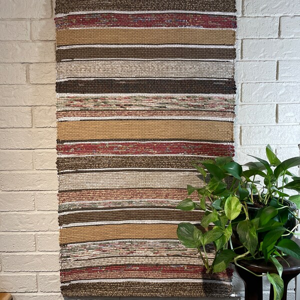 Rag Rug Runner - Etsy