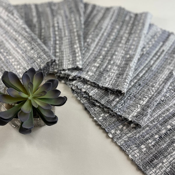 Grey Table Runner - Etsy