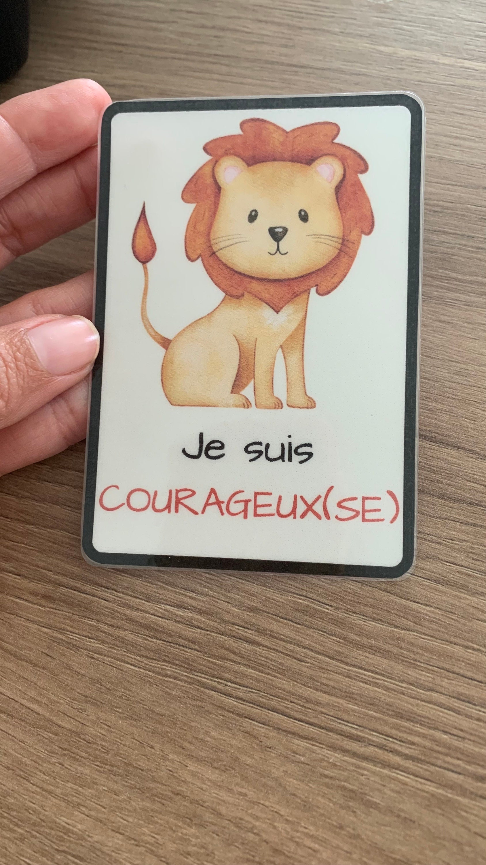 30 French Positive Affirmation Cards for Children Positive - Etsy