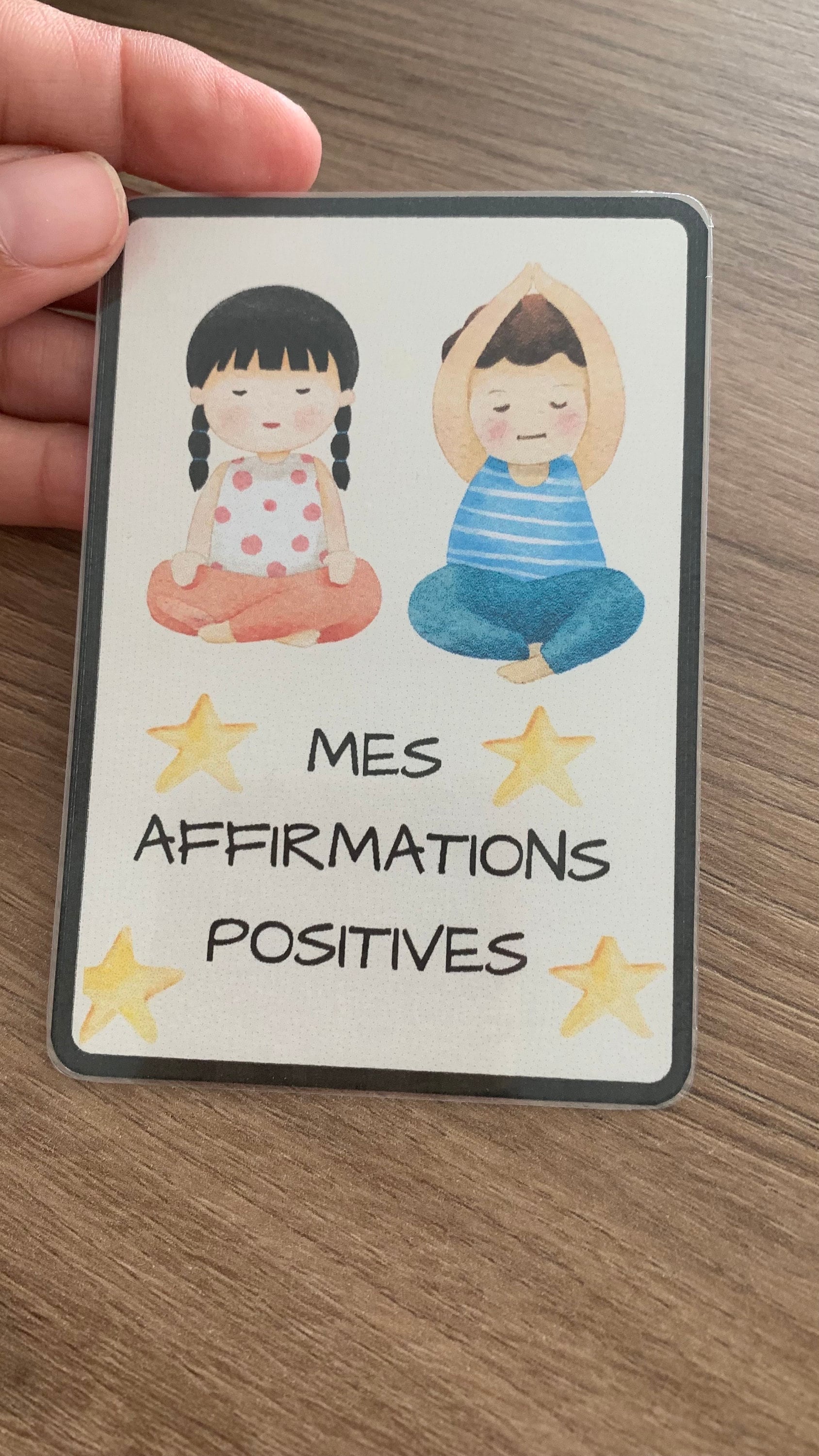 30 French Positive Affirmation Cards for Children Positive - Etsy