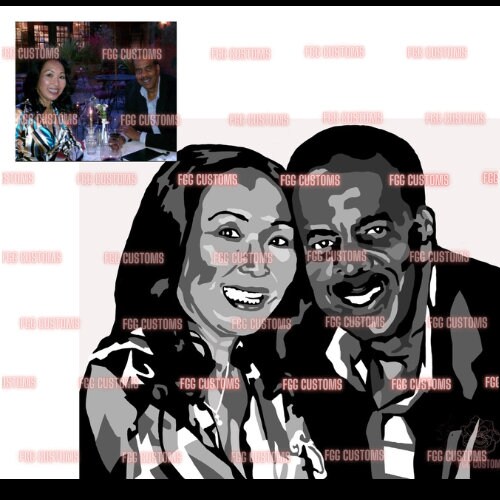 Digital Illustrations/ Tufting Images/ Digital Art/ Portrait Images - Etsy