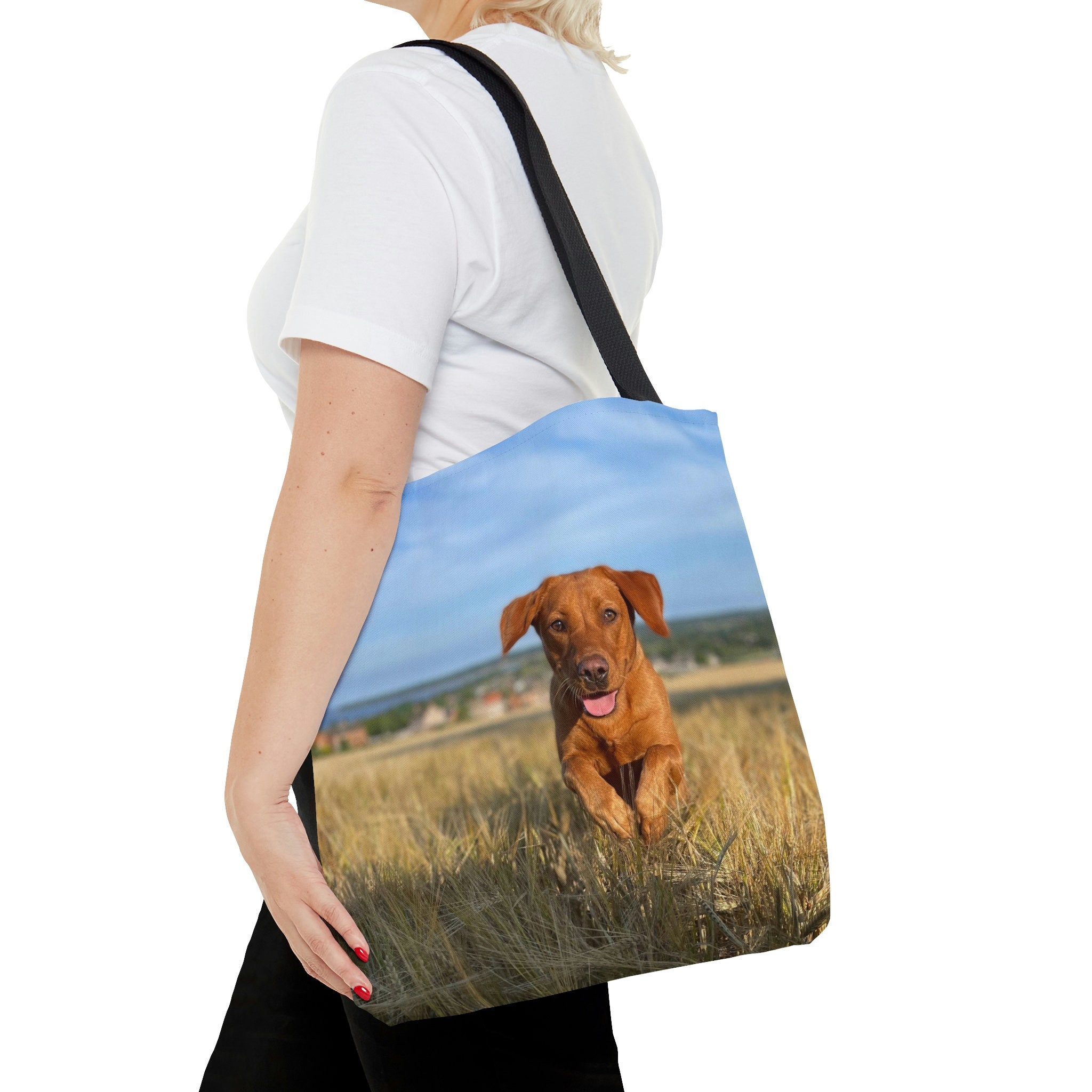 Fox Red Labrador Tote Bag Tayport Design Small, Medium and Large Sizes ...
