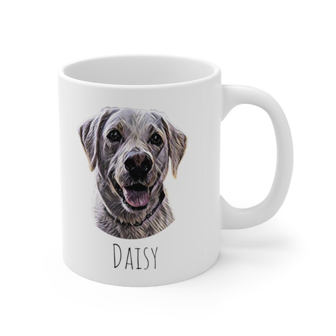 Yellow Labrador Mug (customisation and Design Options) 11oz, Labrador ...