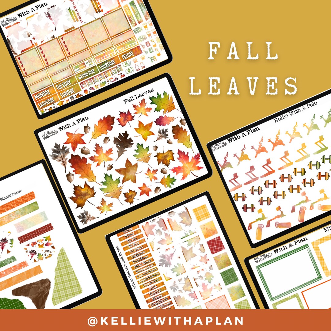 Fall Leaves Bundle - Etsy