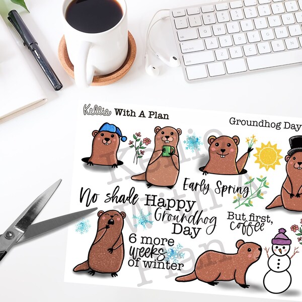 Groundhog Day Card Printable - Etsy