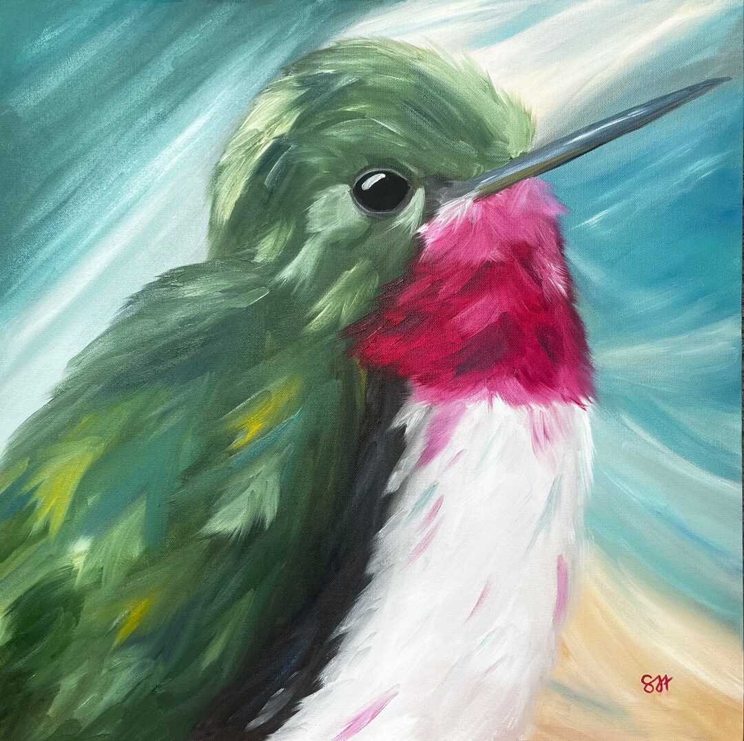 Interlude, 24X24 Original Oil Painting on Stretched Canvas - Etsy
