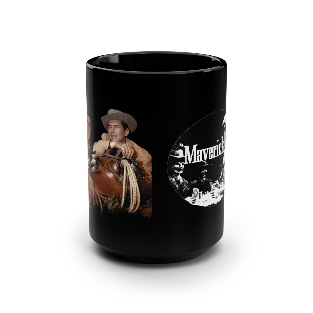 Vintage TV Westerns Maverick brothers15oz Mug - Etsy