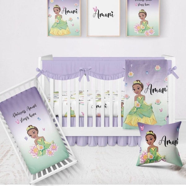 Purple Crib Bedding - Etsy