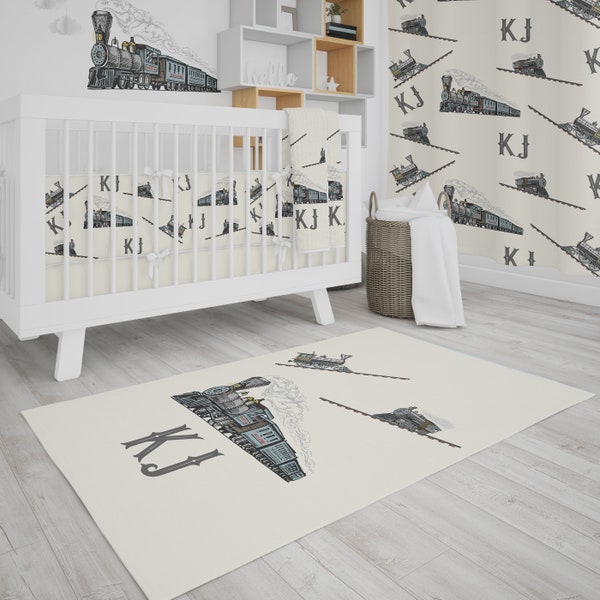 Train Nursery - Etsy