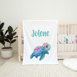 Sea Turtle Room Rug Baby Girl Nursery Rug Custom Ocean Rug - Etsy