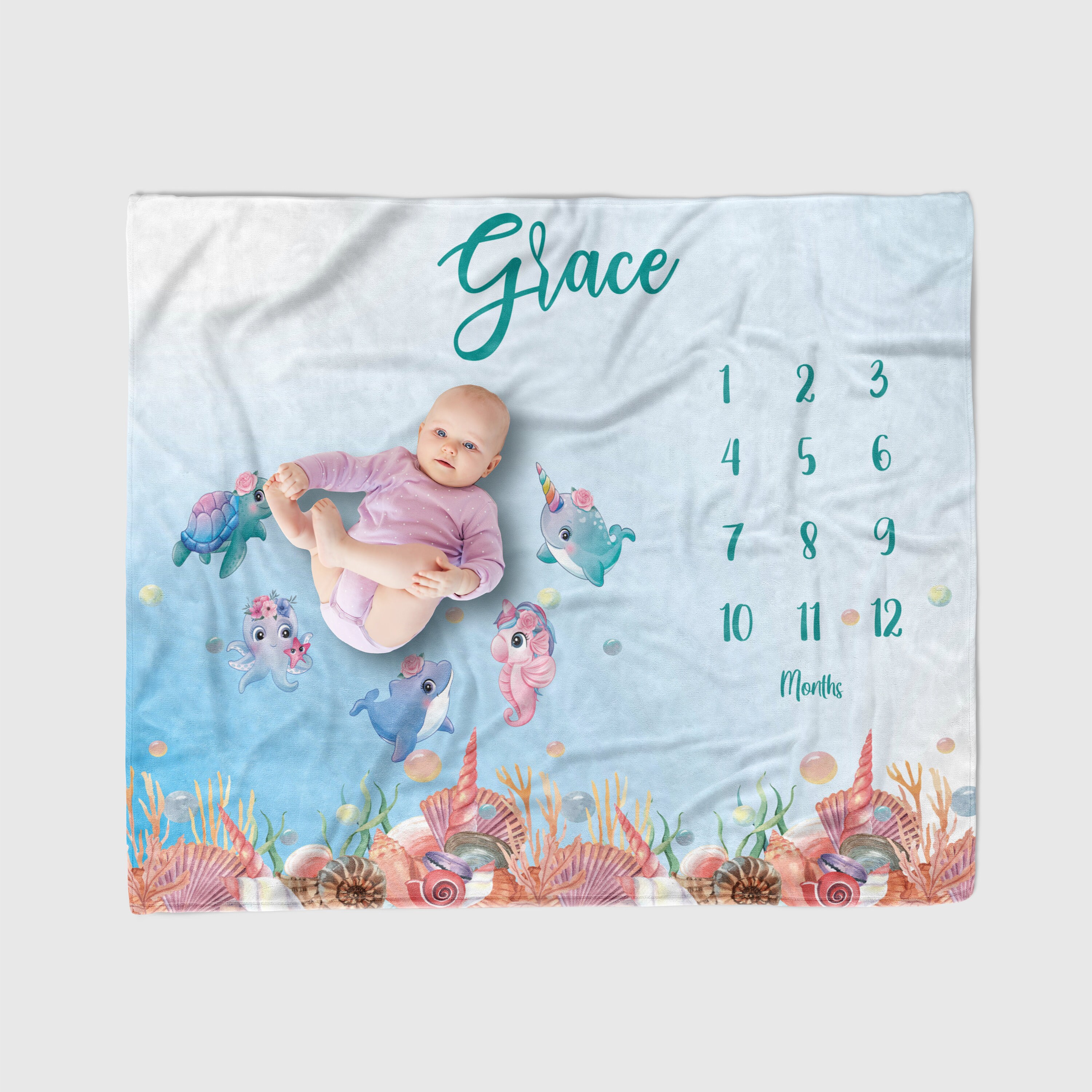 Sea Turtle Room Rug Baby Girl Nursery Rug Custom Ocean Rug - Etsy