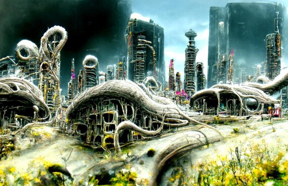 Alien Cityscape