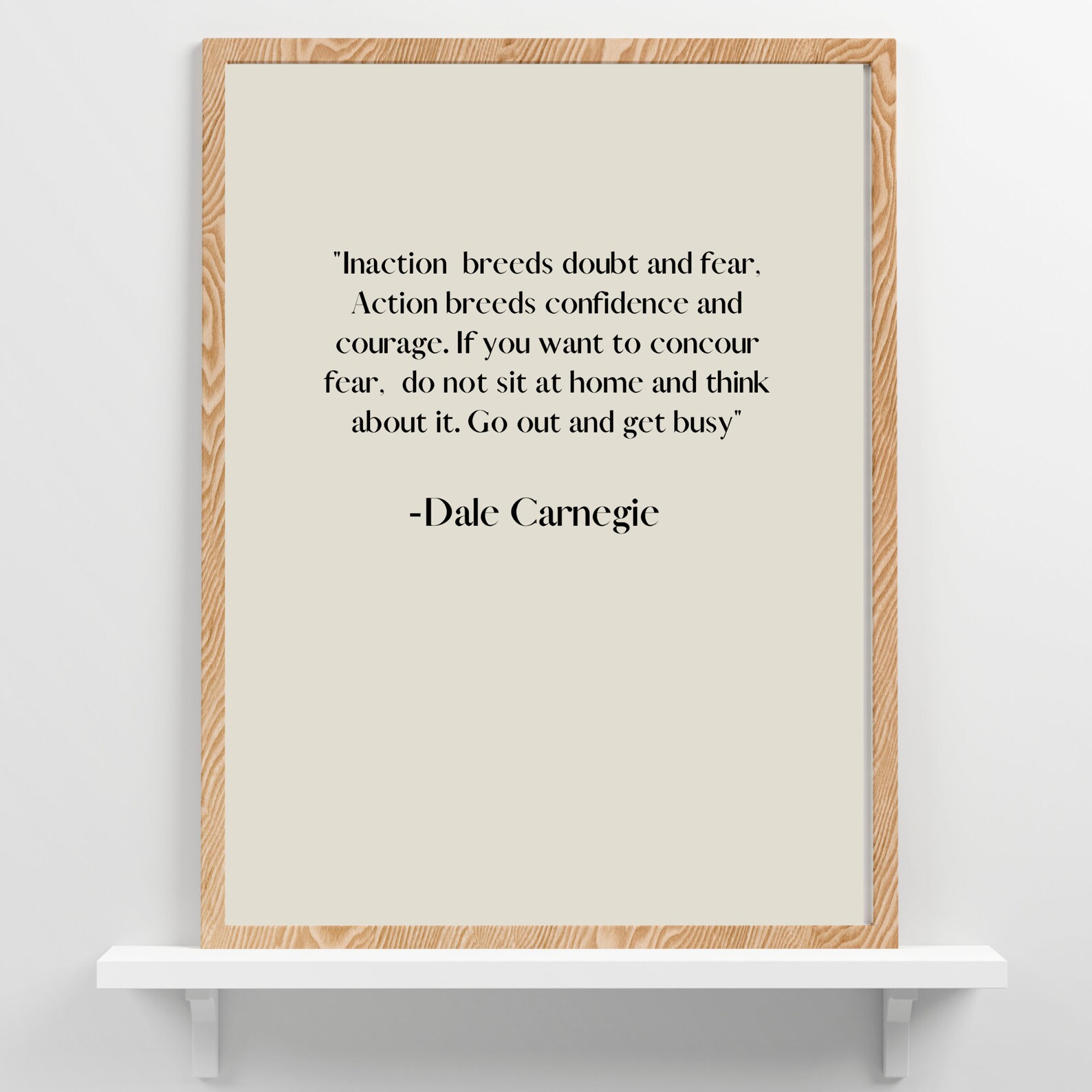 Inaction Digital Download, Wall Art, Mental Health, Inspirational ...