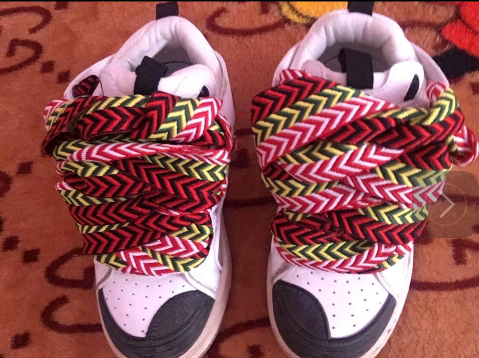 LANVIN Style Sneaker Fat Shoelaces - Etsy