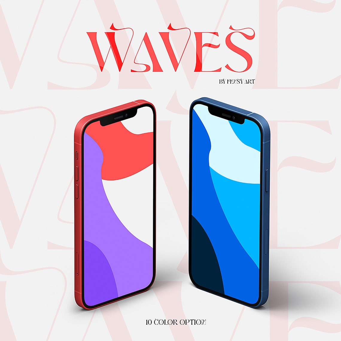 10 Minimal Waves Phone Wallpapers Iphone Wallpapers Iphone - Etsy