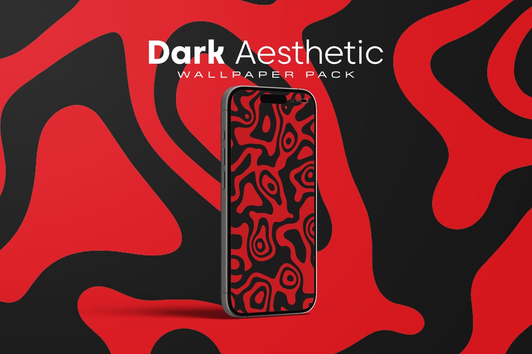 Dark Aesthetic Wallpaper Pack, Minimalist Phone Wallpapers, Abstract ...