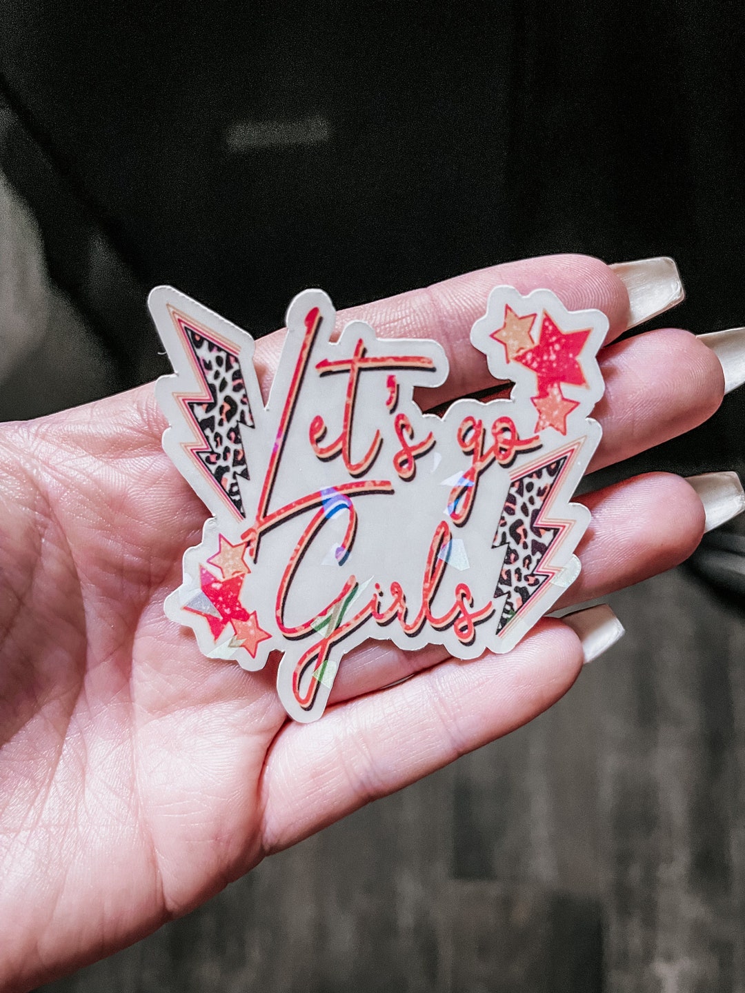 Lets Go Girls Sticker Western Stickers Western Decals - Etsy