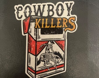 Cowboy Killers Sticker - Etsy